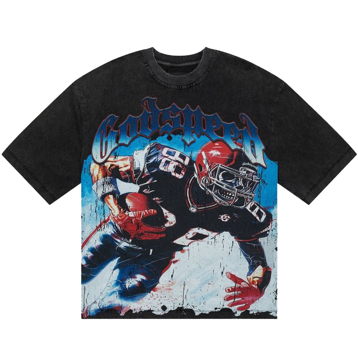 Endzone T-Shirt (Black Wash) | Godspeed New York – Urban Street Wear