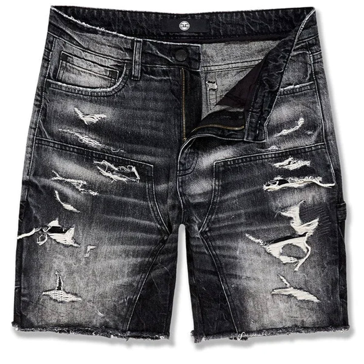 Retro Landman Denim Shorts (Industrial Black) | Jordan Craig – Urban ...