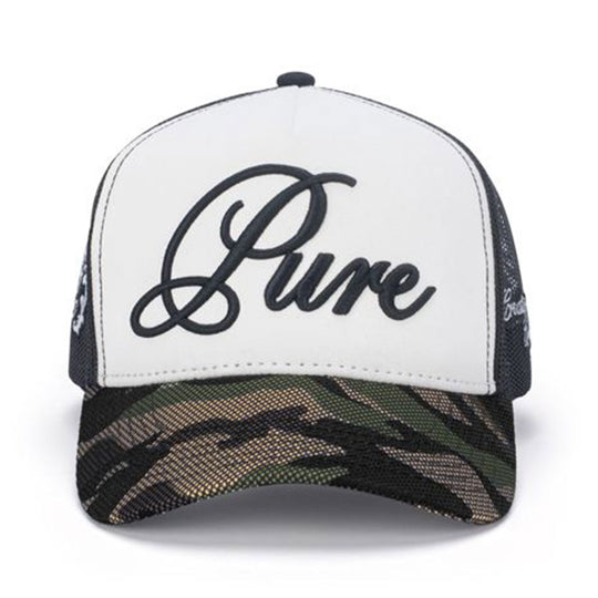 Dopamine Cap (White / Camo) | Pure Clothing – Urban Street Wear
