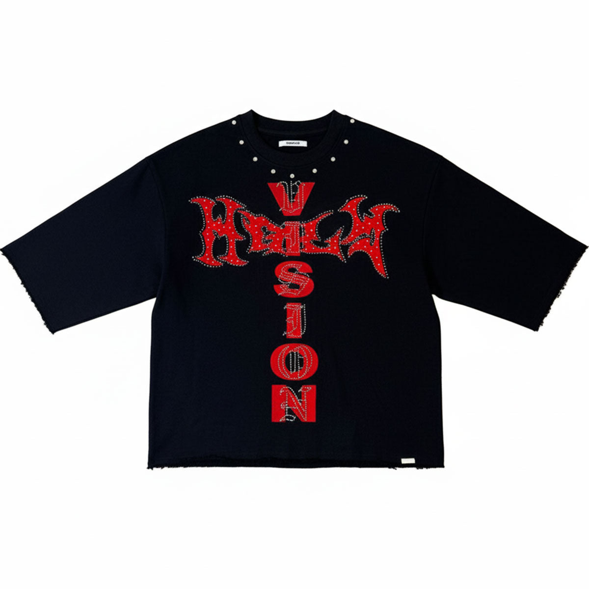 Highly Vision Tee (Black / Red) | UNDRTD – Urban Street Wear