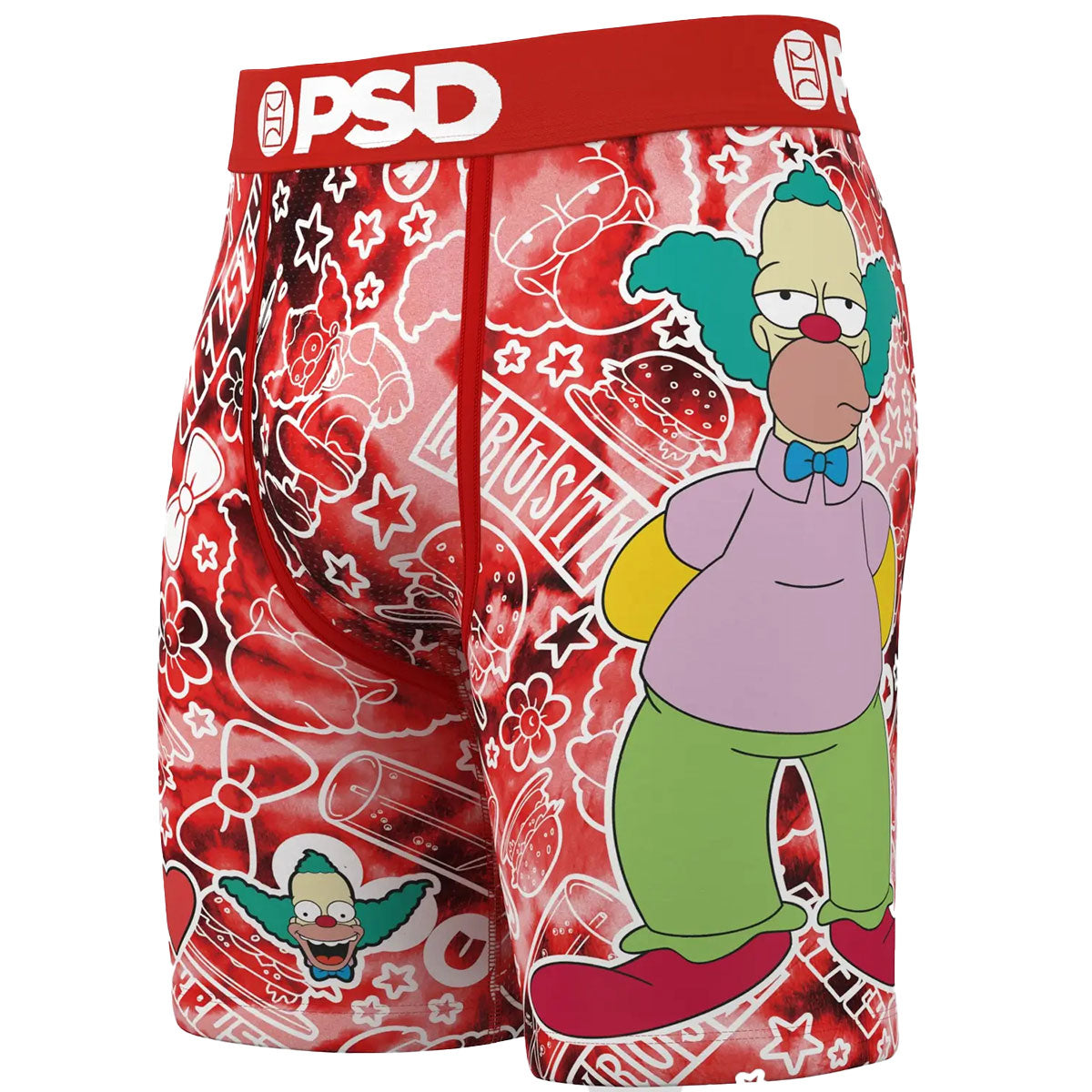 Krusty The Clown Boxer Briefs (Multi) | PSD – Urban Street Wear
