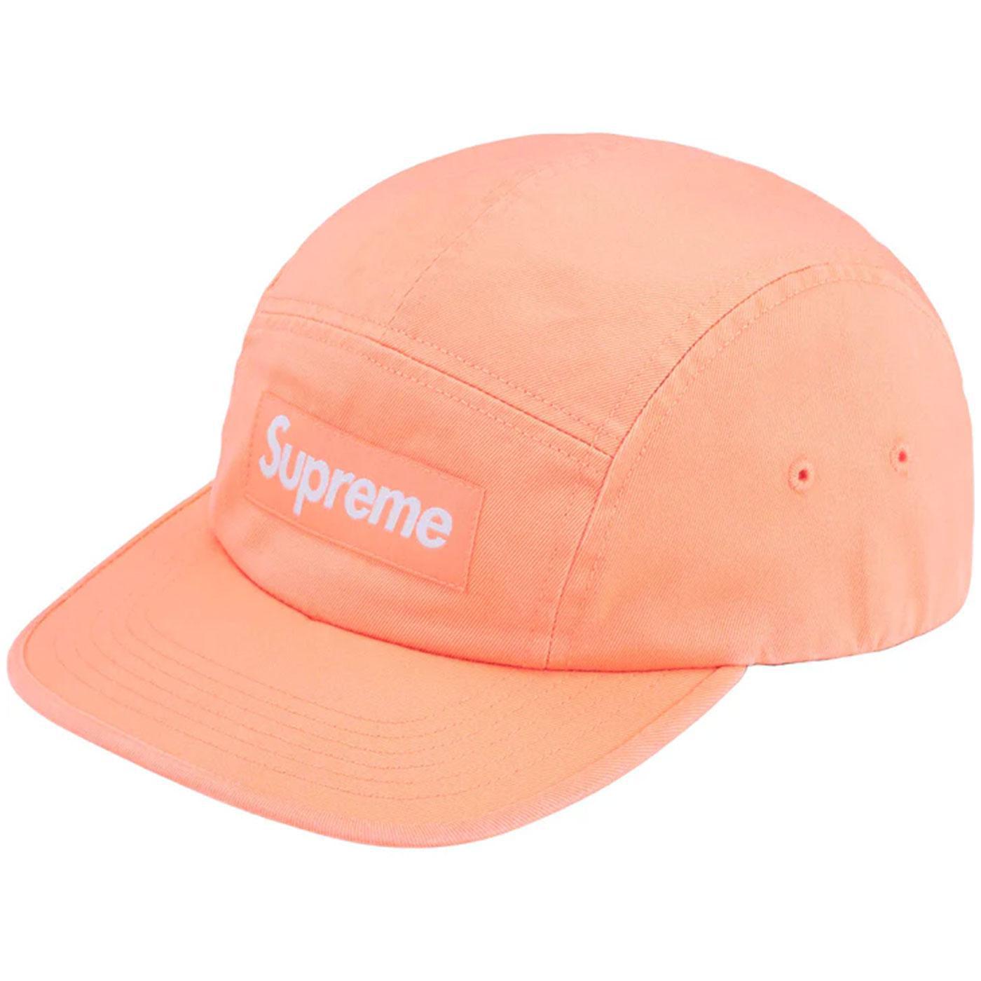 Washed Chino Twill Camp Cap (Peach) – Urban Street Wear